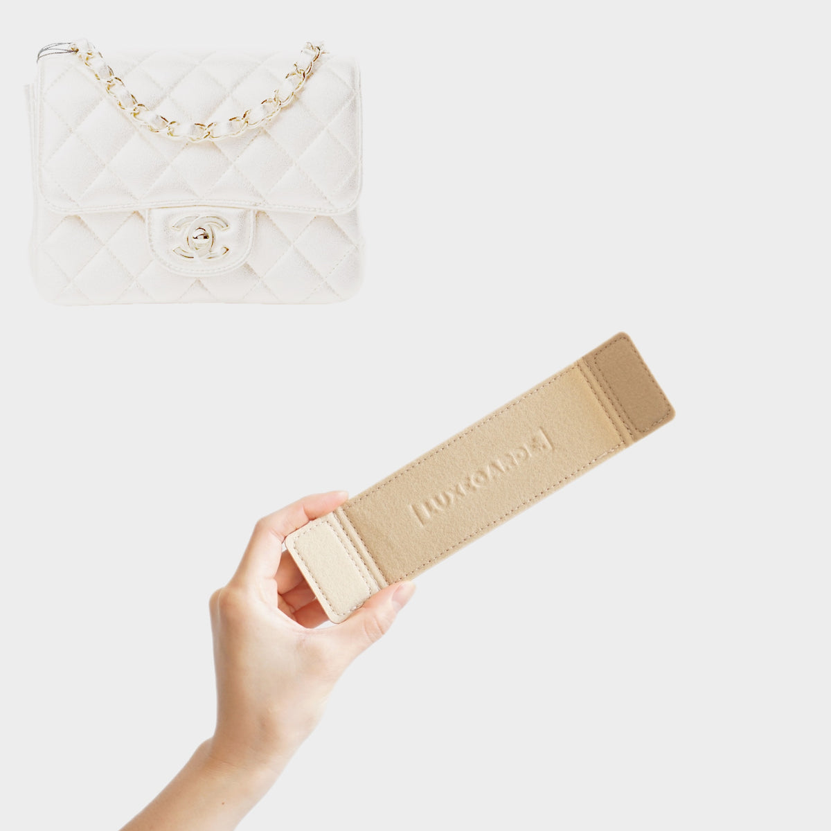Base Shaper Insert for Chanel Mini Square Flap Purse – Luxegarde